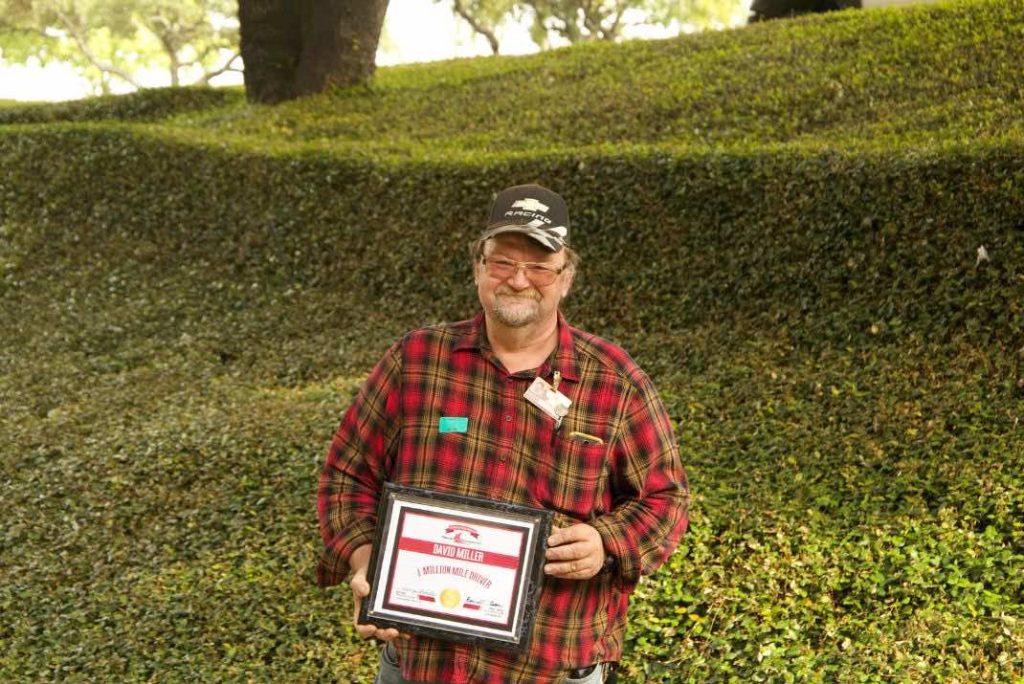 Million Miler David Miller Reaches First Milestone - Stevens Transport
