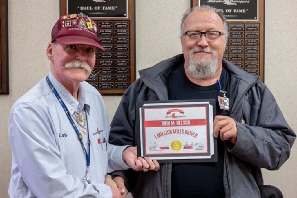 Stevens Transport Driver Reaches Impressive Milestone - Stevens Transport